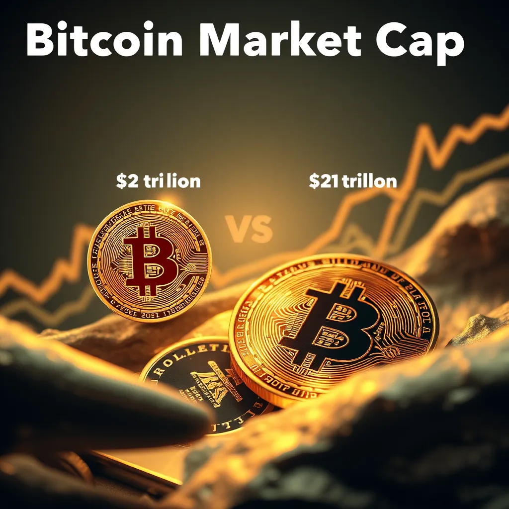 Bitcoin Market Cap: When Will It Surpass Gold? - CoinBuzzNow