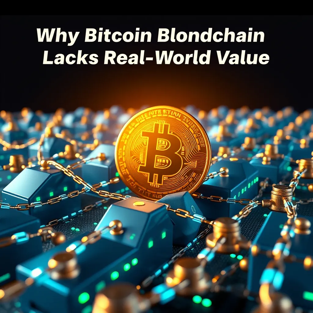 Why Bitcoin Blockchain Lacks Real-World Value - CoinBuzzNow