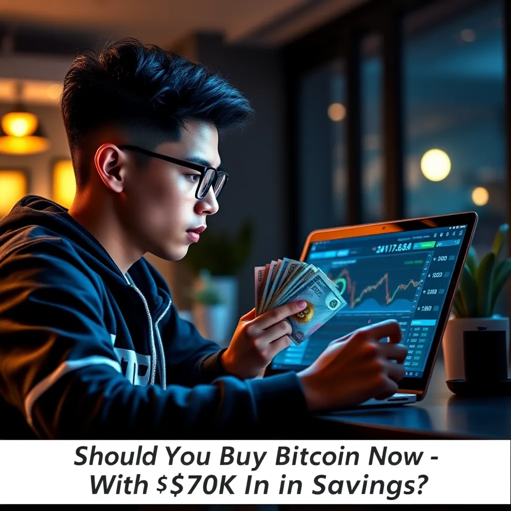 Should You Buy Bitcoin Now With $70K in Savings? - CoinBuzzNow