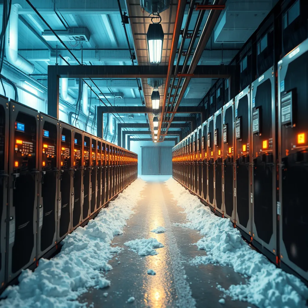 US Winter Storm Halves Bitcoin Hashrate: Market Impact Ahead? - CoinBuzzNow