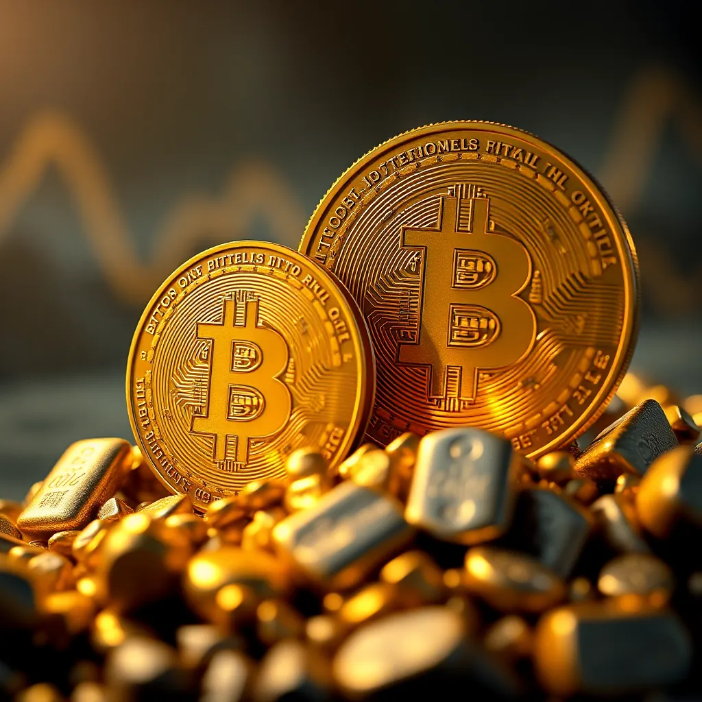 Bitcoin's Struggles: Slipping Behind Gold in 2025 - CoinBuzzNow
