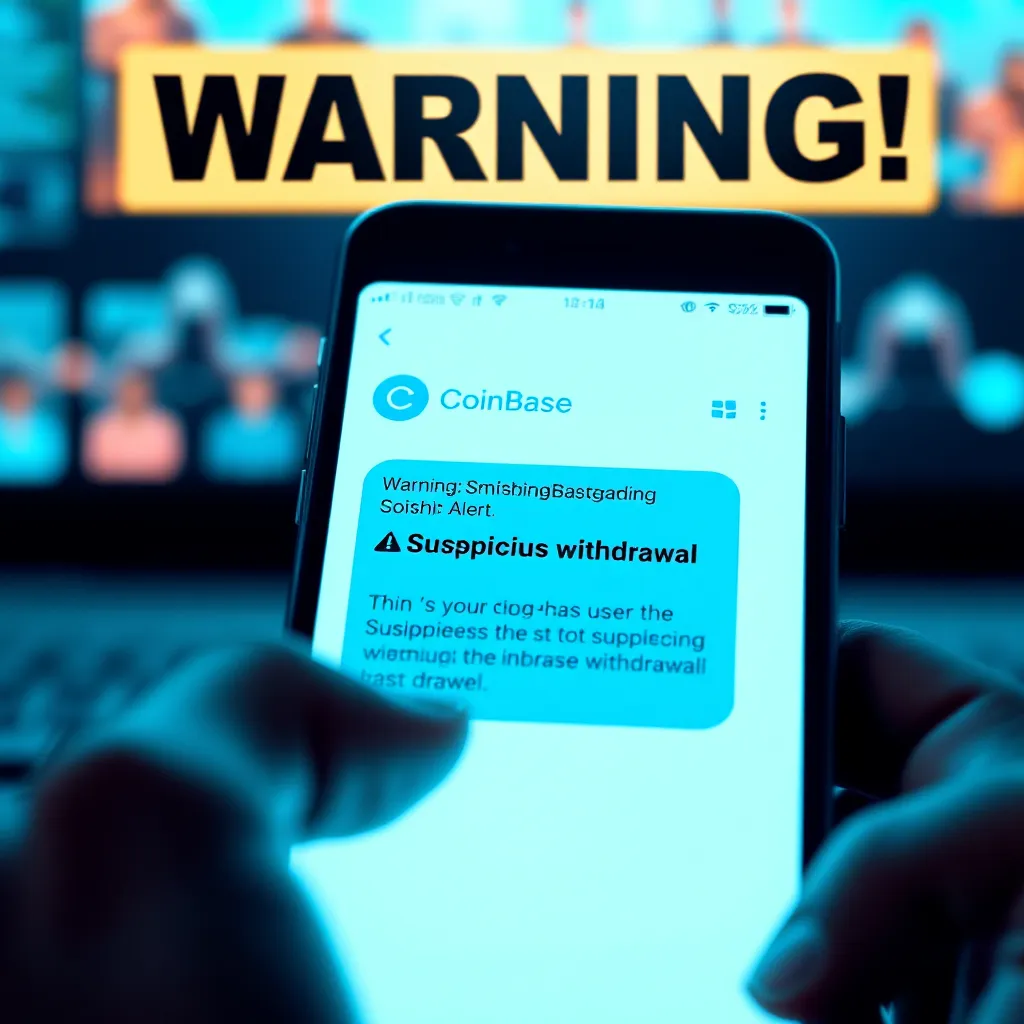 Warning: Smishing Alert Regarding CoinBase Withdrawal - CoinBuzzNow