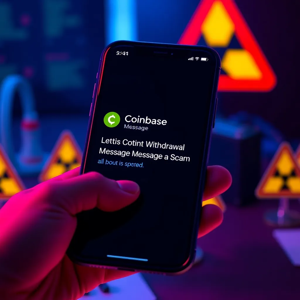 Is This Coinbase Withdrawal Message a Scam? - CoinBuzzNow