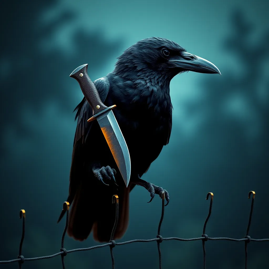 Crow with Knife: The Bizarre Tale Unfolds In 2025 - CoinBuzzNow