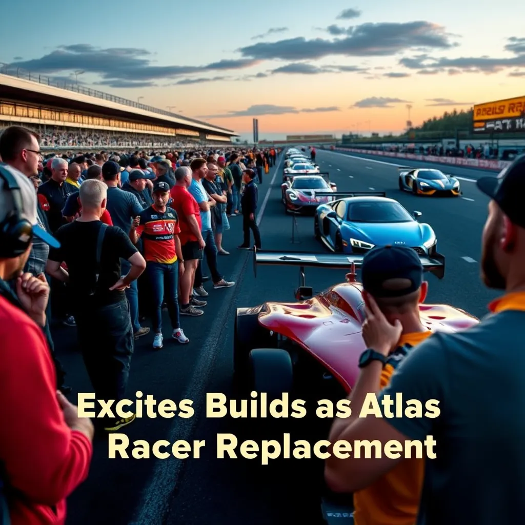 Excitement Builds as Atlas Racer Faces Replacement - CoinBuzzNow