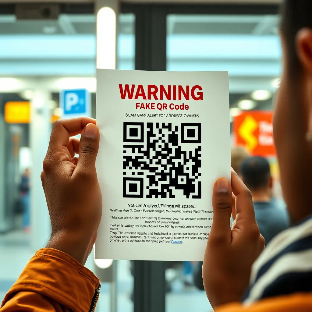 Warning: Fake QR Code Scam Alert for Address Owners - CoinBuzzNow