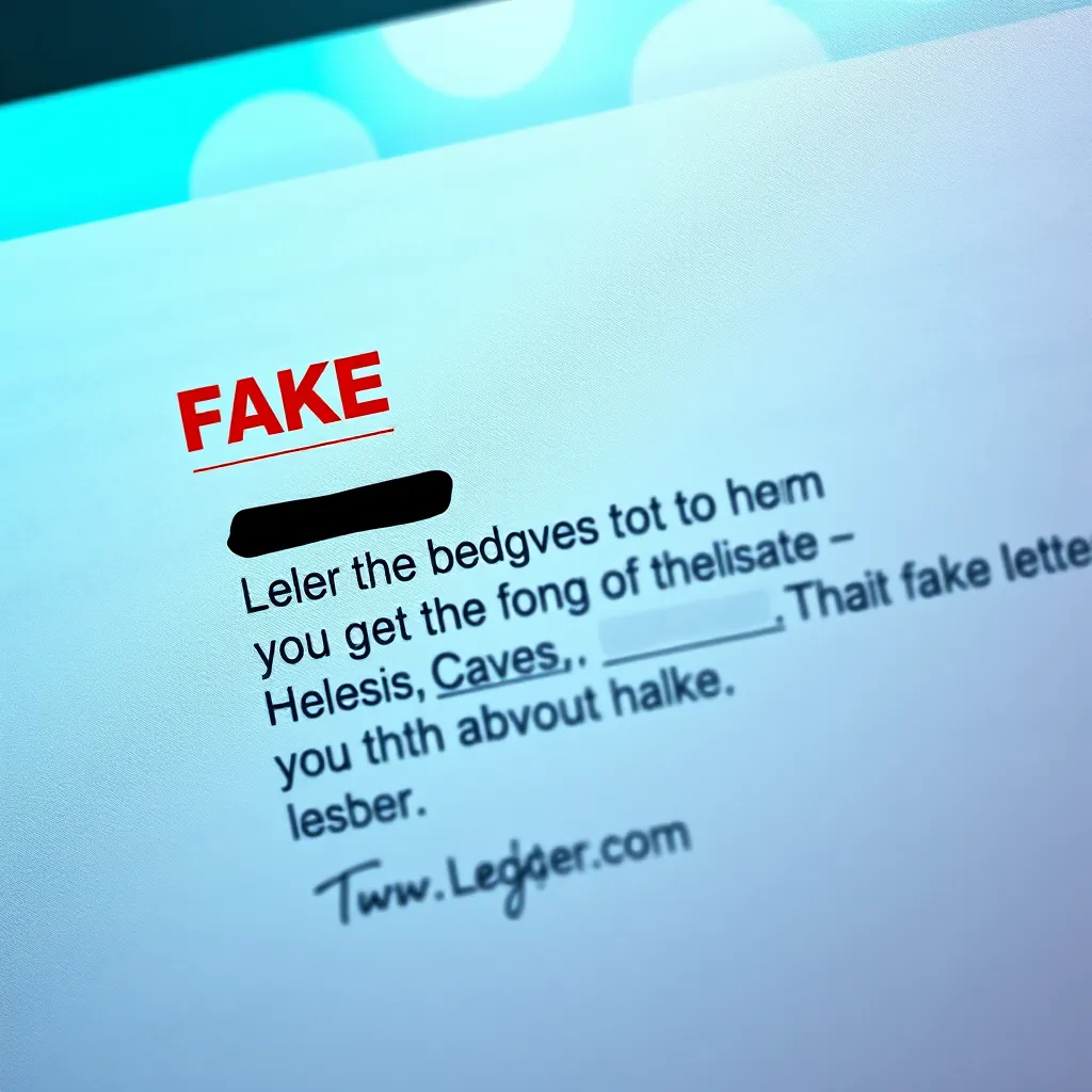 Why Ledger Fails to Warn Users About Fake Letters - CoinBuzzNow