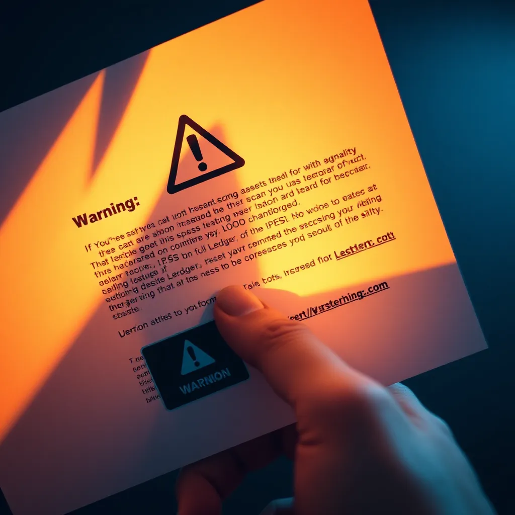 Beware of Ledger Scam Letters Targeting Asset Owners - CoinBuzzNow