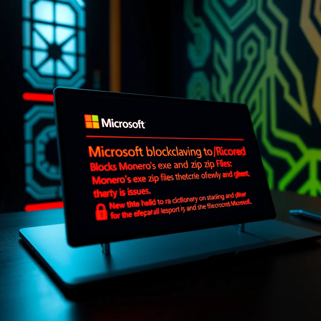 Microsoft Blocks Monero's exe and zip Files: Here's Why - CoinBuzzNow
