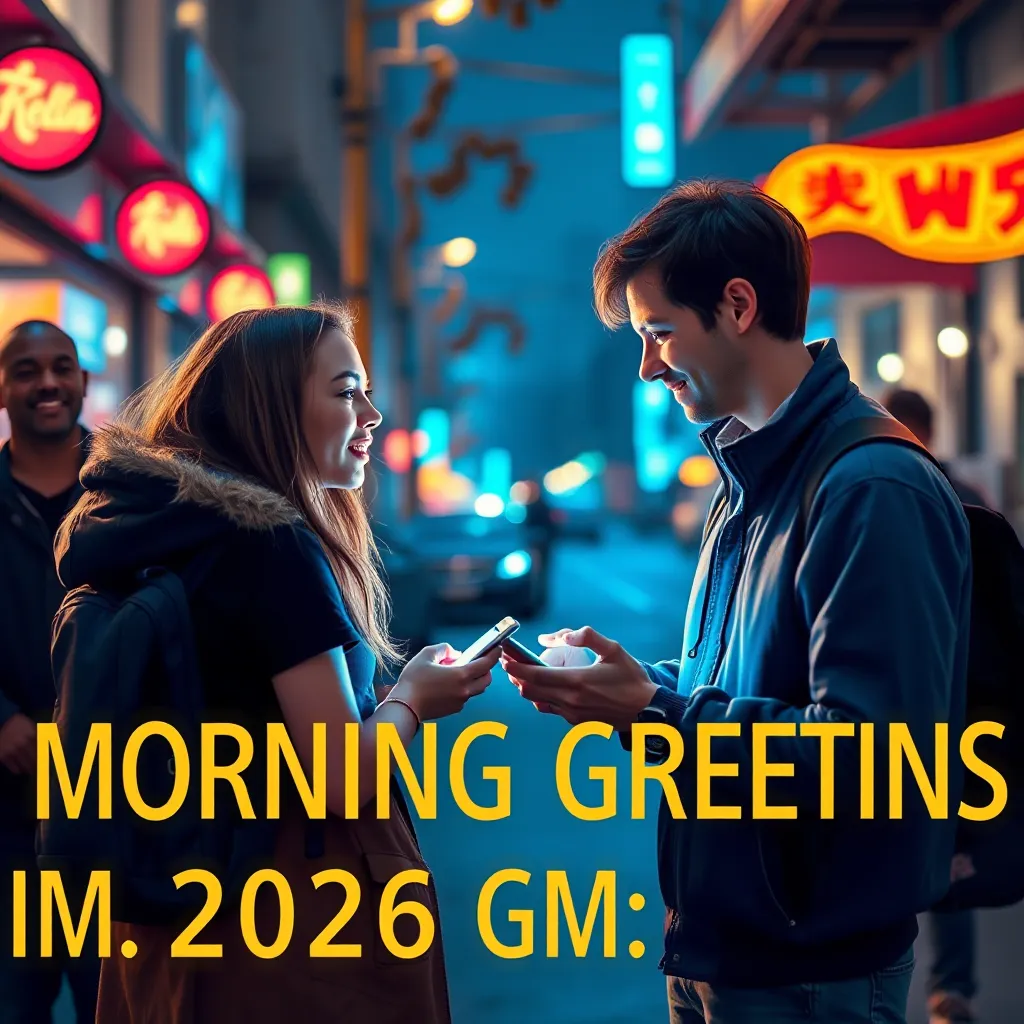 GM: Morning Greetings and Social Trends in 2026 - CoinBuzzNow