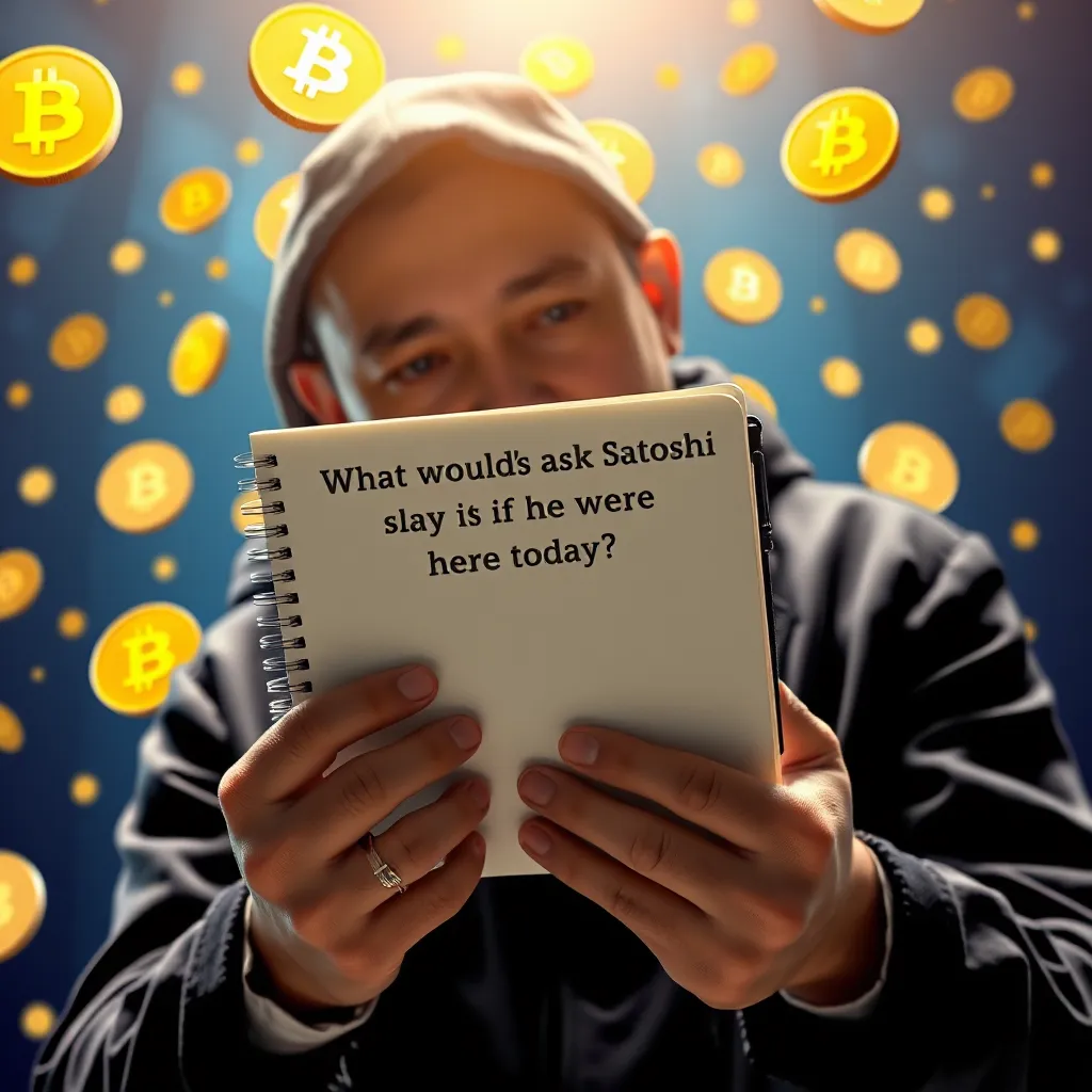 What Would You Ask Satoshi if He Were Here Today? - CoinBuzzNow