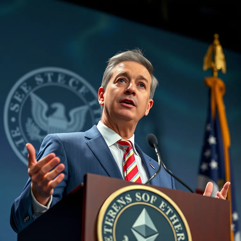 SEC Chair Paul Atkins Claims ETH is Not a Security - CoinBuzzNow