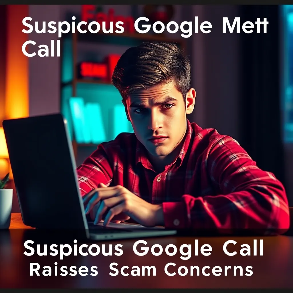Suspicious Google Meet Call Raises Scam Concerns - CoinBuzzNow