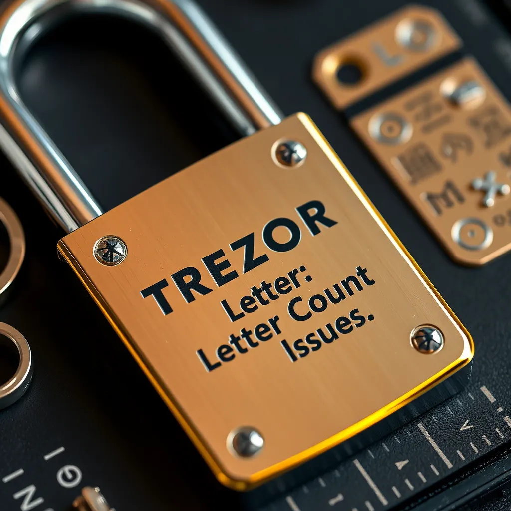 Trezor Keep Metal Complaints: Letter Count Issues - CoinBuzzNow
