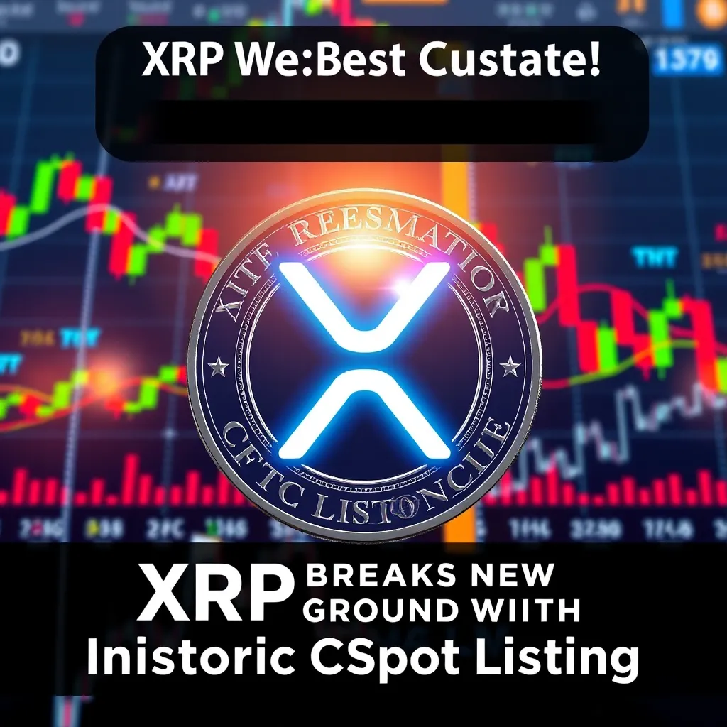 XRP Breaks New Ground with Historic CFTC Spot Listing - CoinBuzzNow